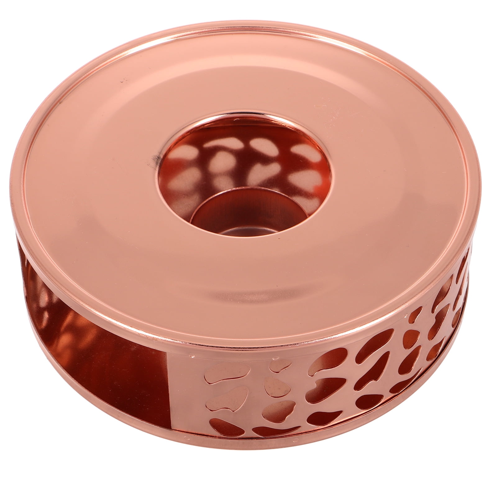 Stainless Steel Metal Teapot Warmer Base Tea Light Heater Metal Teapot ...