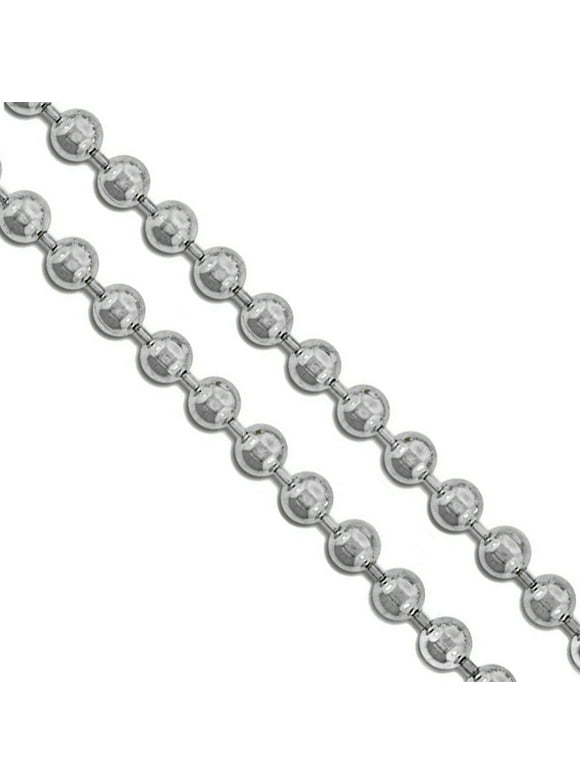 Military Dog Tag Ball Chain