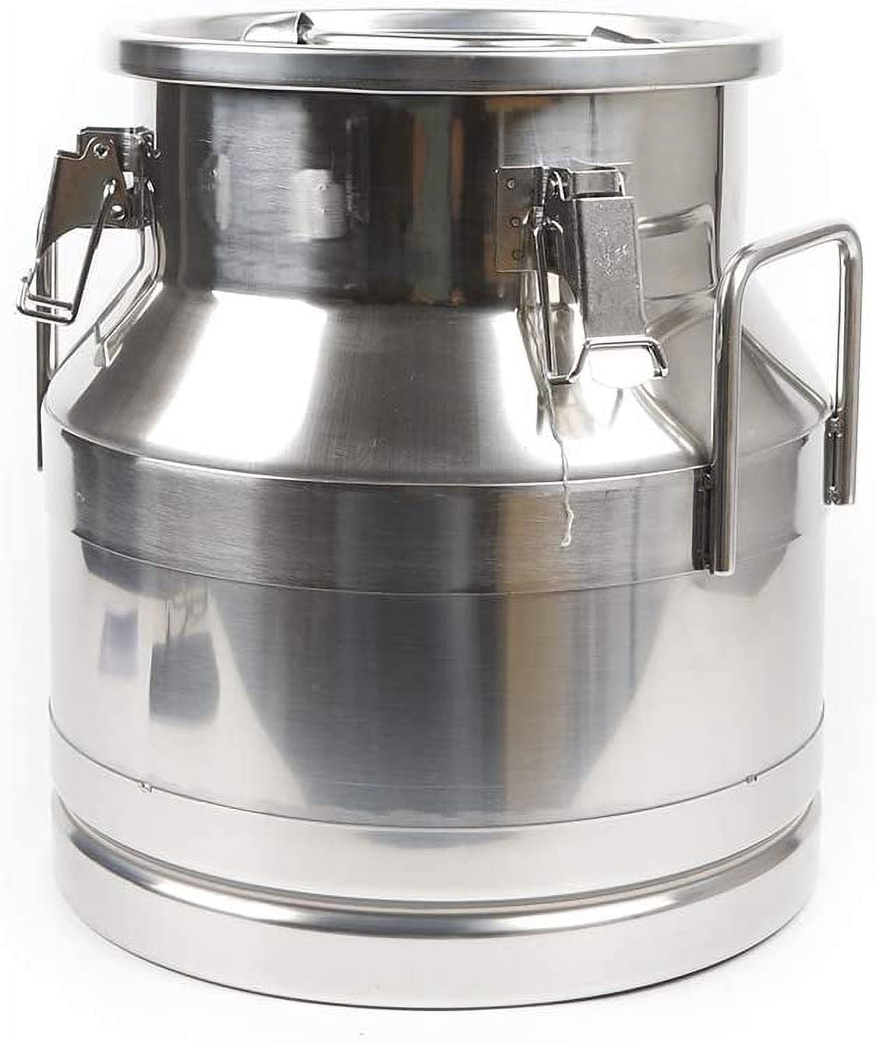 Stainless Steel Milk Can Milk Bucket 20L Milk Can Pail Bucket Barrel ...