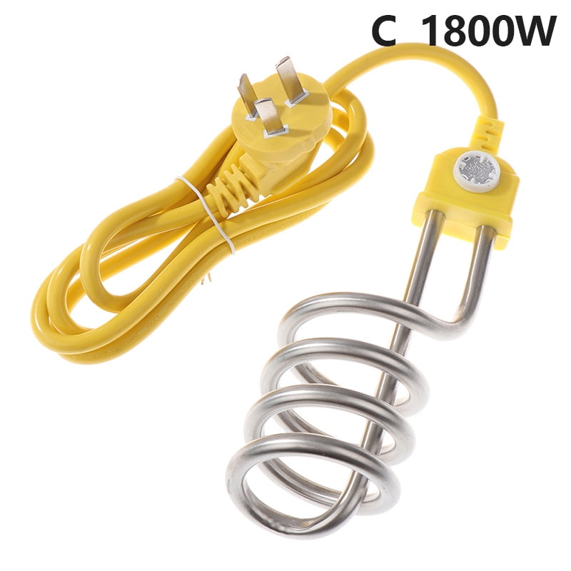 Stainless Steel Mini Portable 600/1600/1800W Electric Water Heater Cup ...