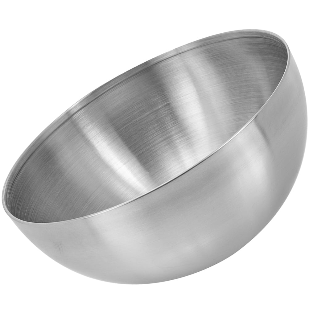 Stainless Steel Mixing Bowl Metal Salad Bowl Deepen Food Bowl Round ...