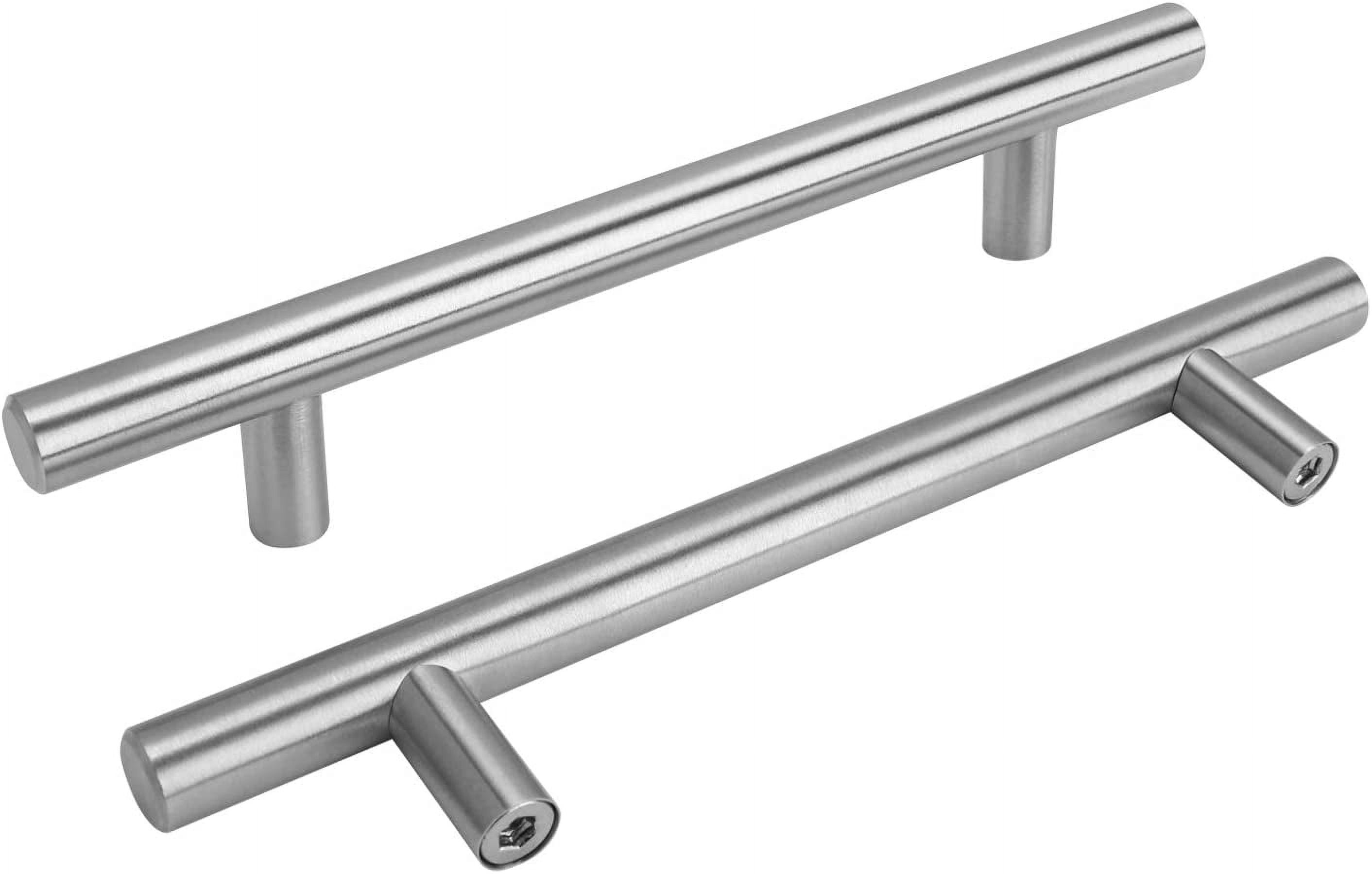 Stainless Steel Modern Cabinet Handles, Drawer Pulls, Kitchen Cupboard ...