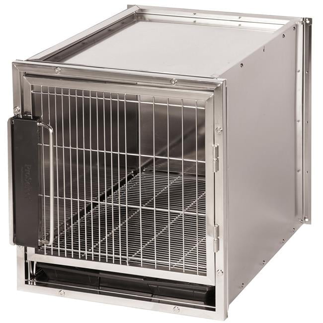 Stainless Steel Modular Kennel Cage Small - - Walmart.com