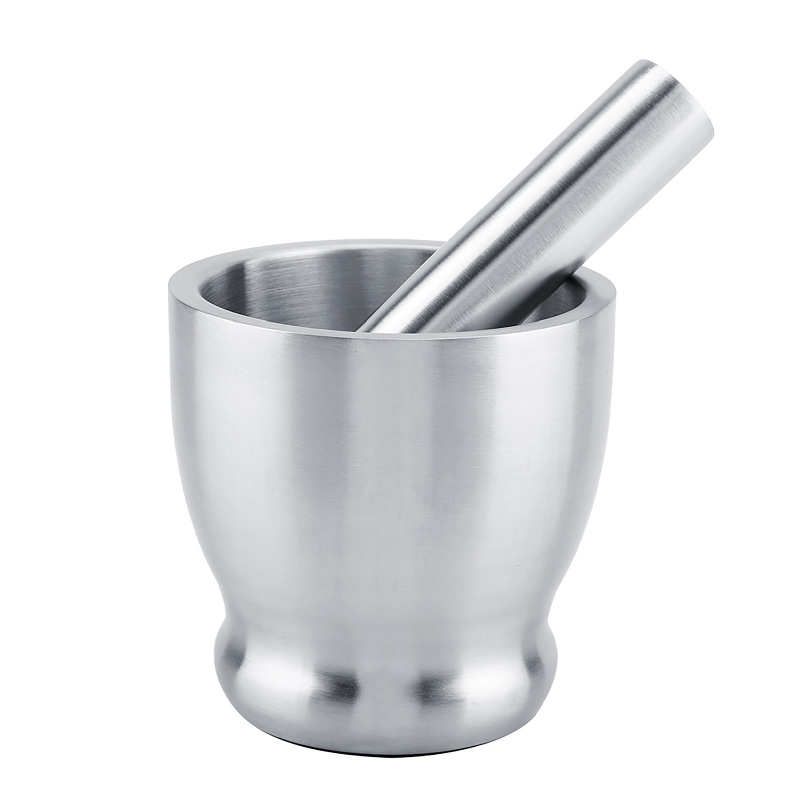 Stainless Steel Mortar Pestle Set, Grind Spices, Garlic Herbs Easily ...