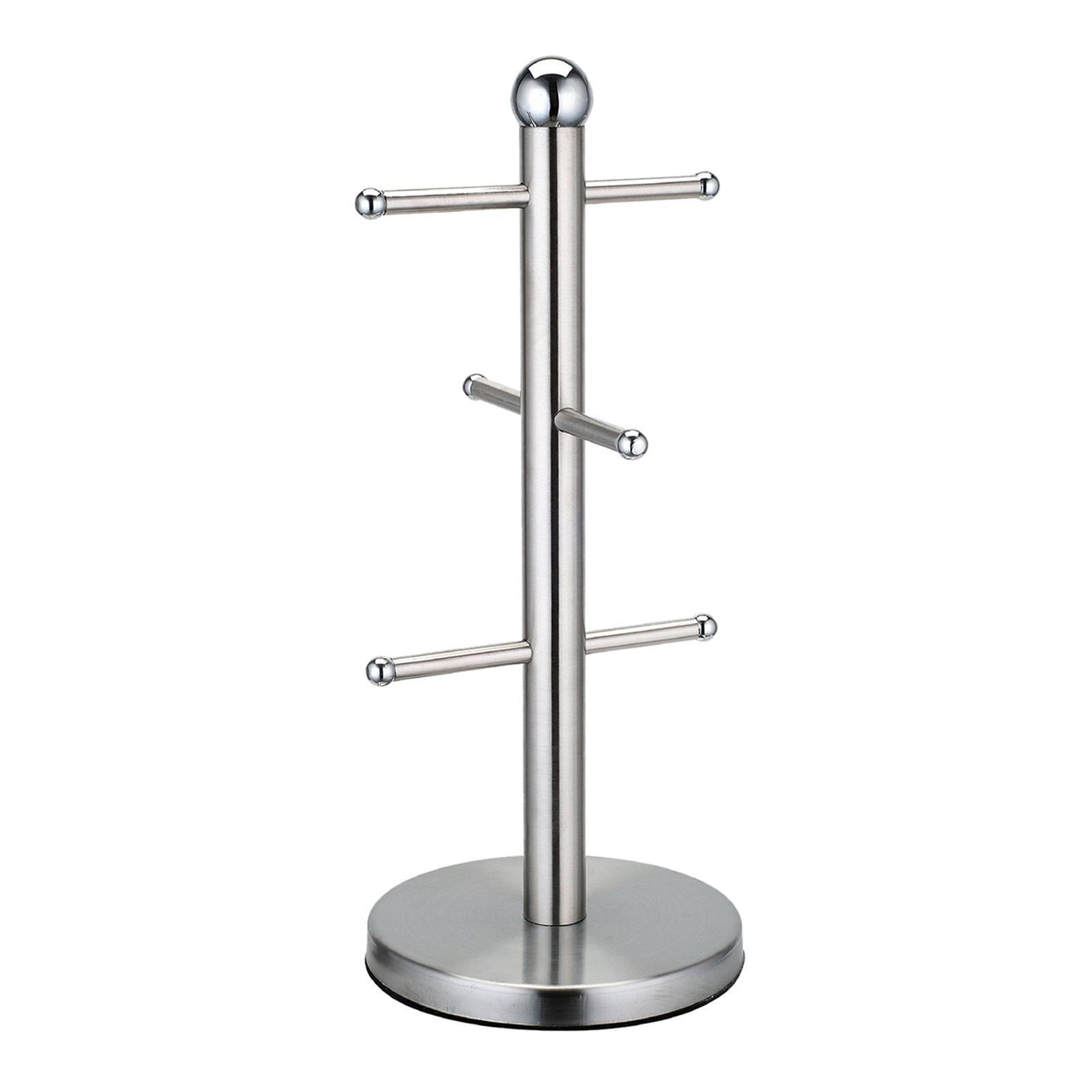 Stainless Steel Mug Rack Tree - Durable, Organizes Your Countertops ...