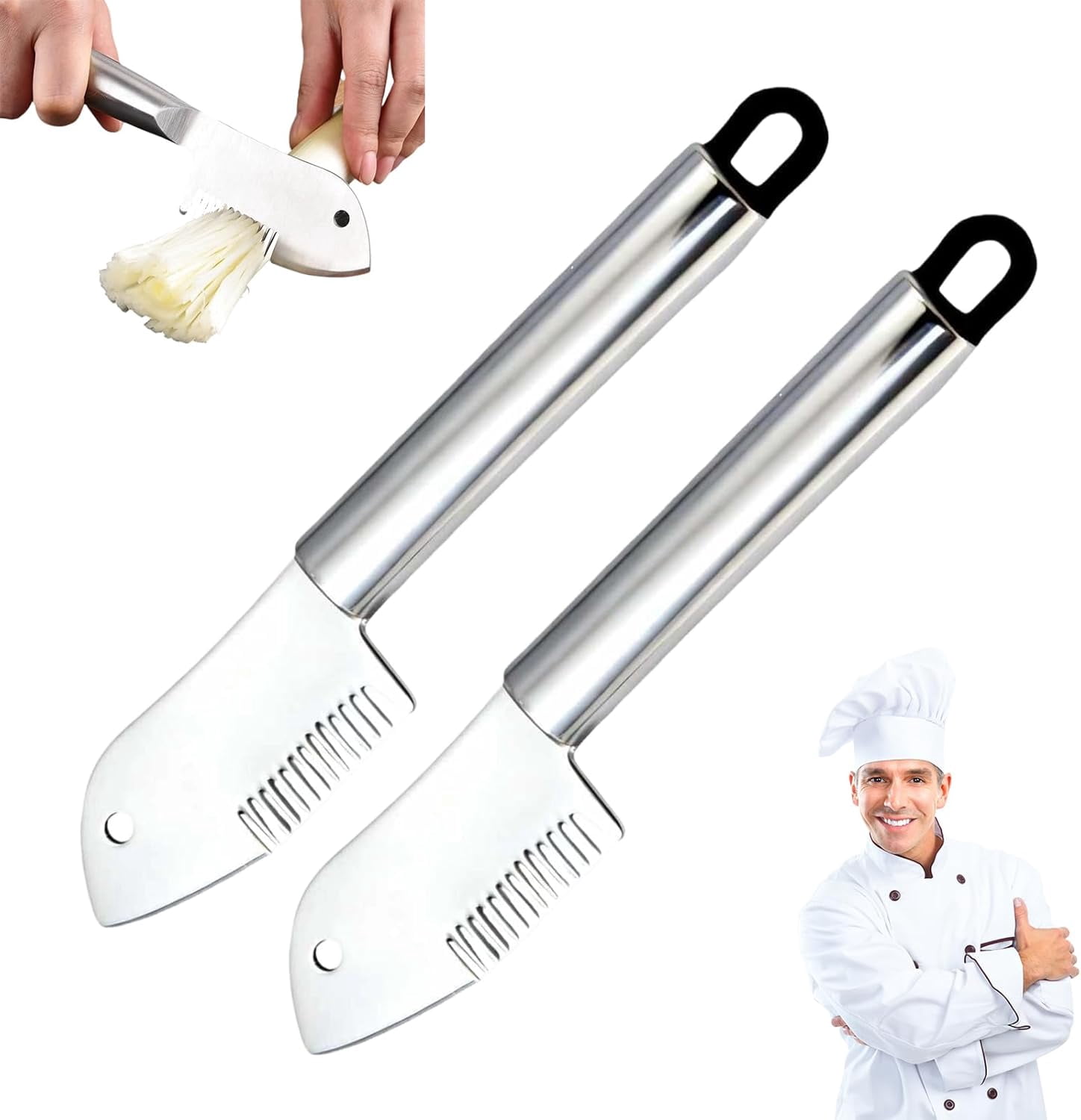 Stainless Steel Multi-Purpose Julienne Peeler, 2026 Upgraded Stainless ...