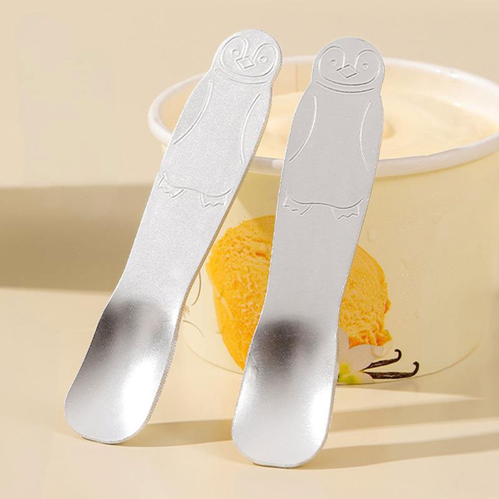 Stainless Steel Multi-Purpose Spoon | Long Handle Dessert, Ice Cream ...