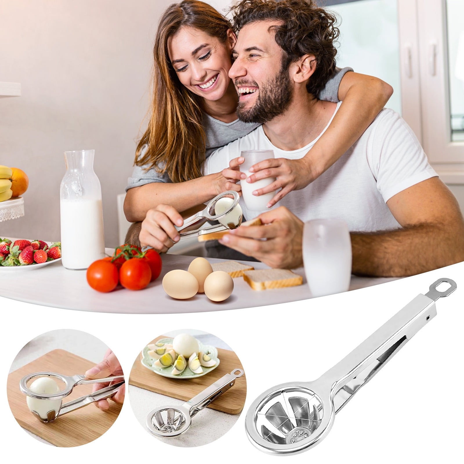 Stainless Steel Multifunctional Handheld Food Divider Cutter | 6 ...