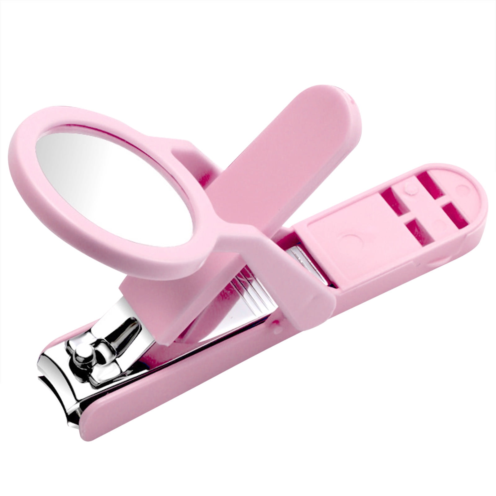 Stainless Steel Nail Clipper with Light Magnifier Ergonomic Design for ...