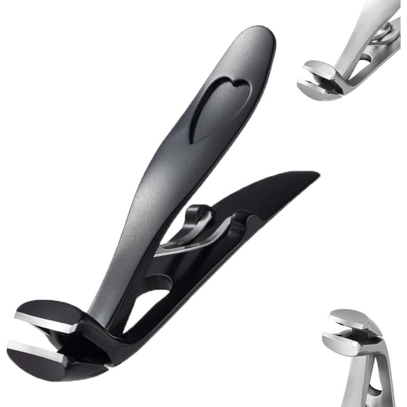 Stainless Steel Nail Clippers, Wide Opening Fingernail Trimmer ...