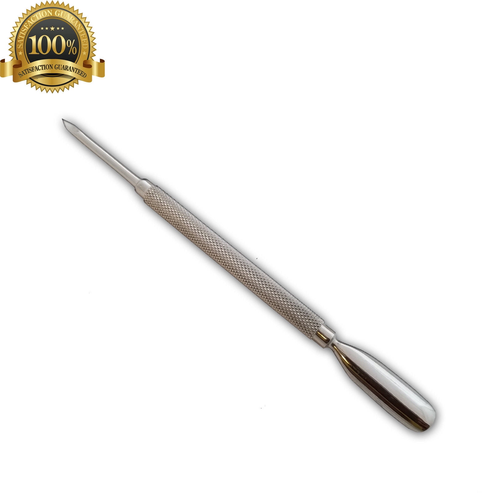 Stainless Steel Nail Cuticle Remover Spoon Pusher Double Sided Tool ...