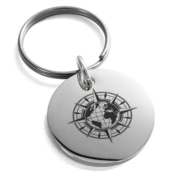 Tioneer Stainless Steel Rod of Asclekius Engraved Small Medallion ...