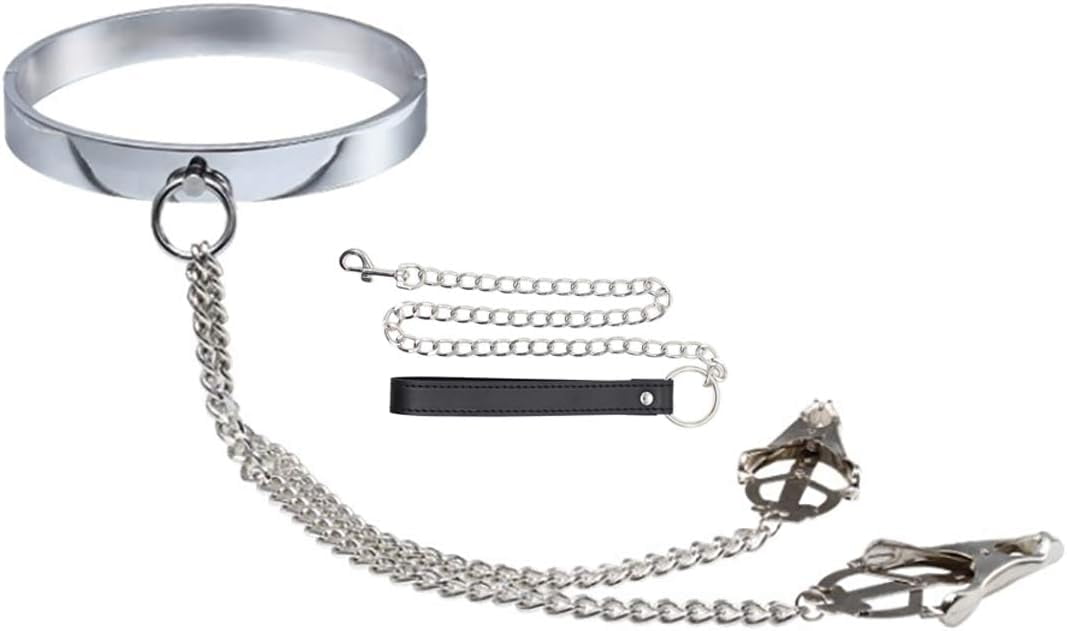 Stainless Steel Necklace Decoration Unisex Necklace Metal Choker Short ...