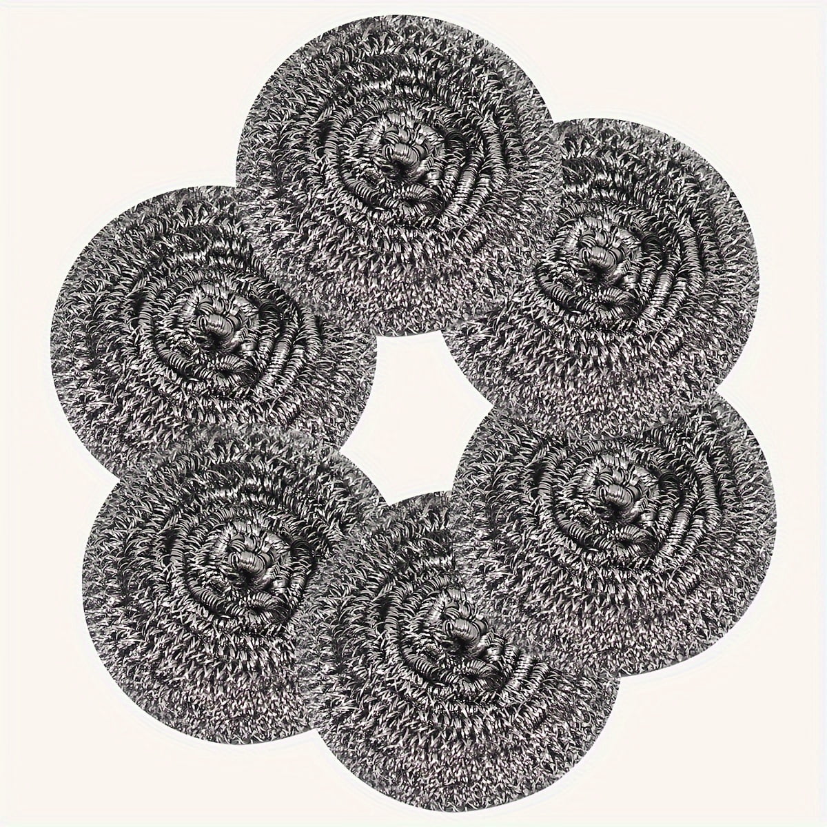 Stainless Steel Non-Falling Steel Wire Ball Cleaning Ball Brush Pot ...