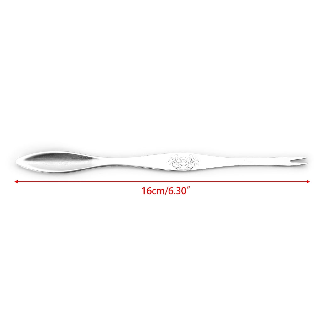 Stainless Steel Nut Lobster Cracker Crab Seafood Shellfish Needle Fork ...