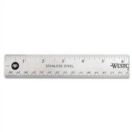 Clear Flexible Acrylic Ruler, Standard/metric, 18" Long, Clear | Bundle ...