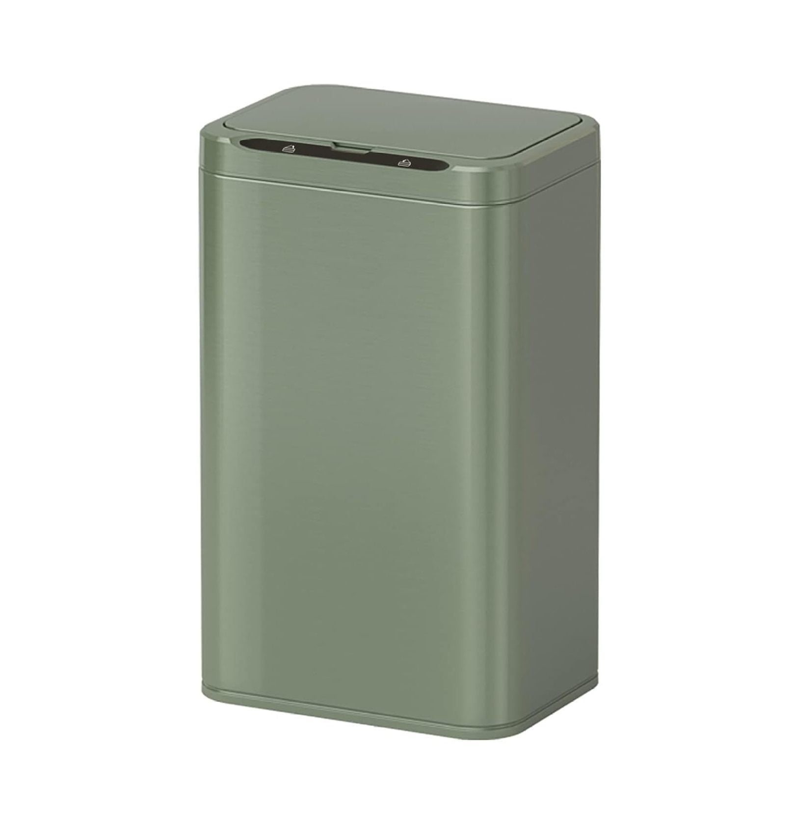 Stainless Steel Office Trash Can 6.6 Gallon Sensor Garbage Bin ...