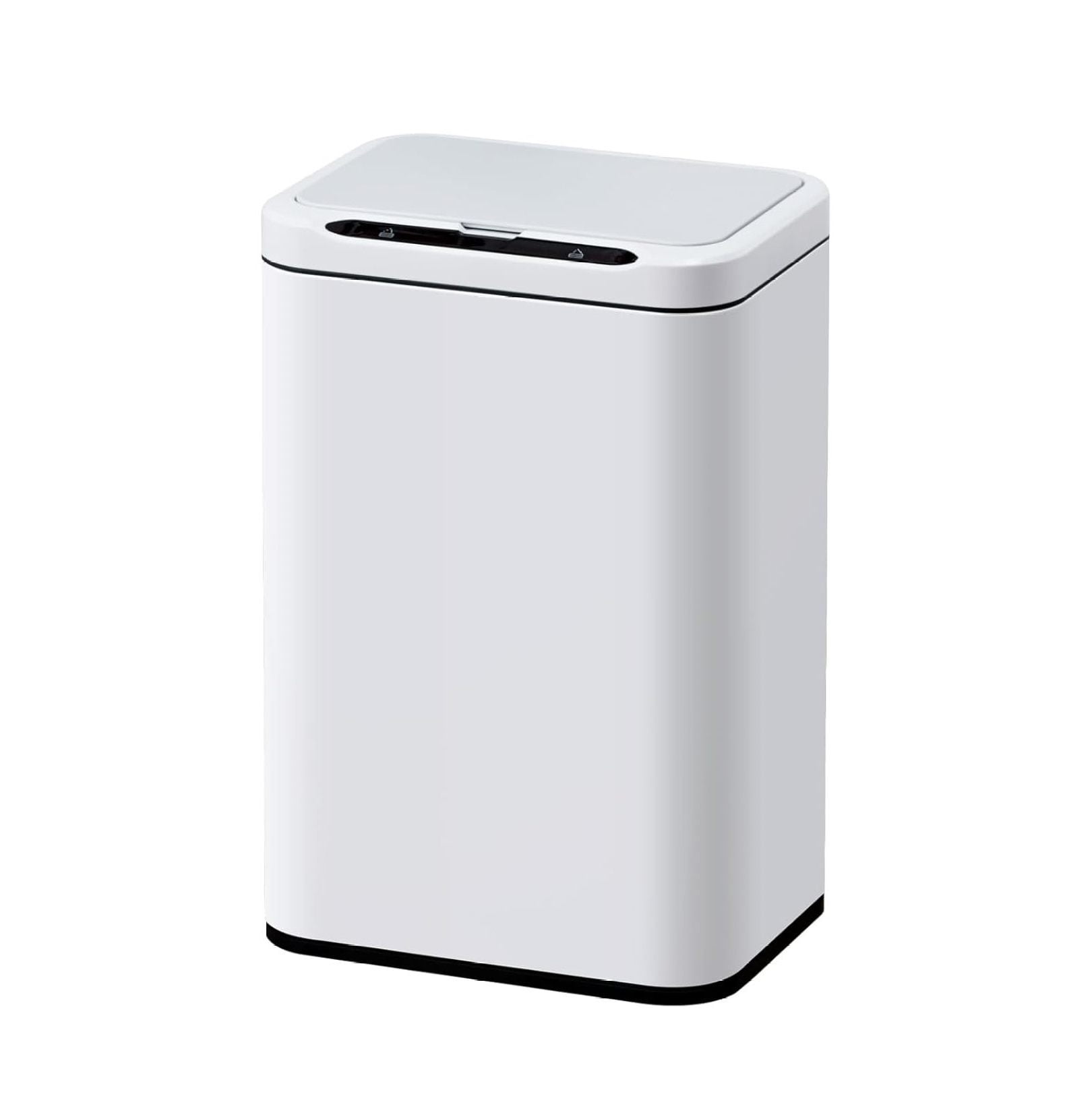 Stainless Steel Office Trash Can 6.6 Gallon Sensor Garbage Bin ...