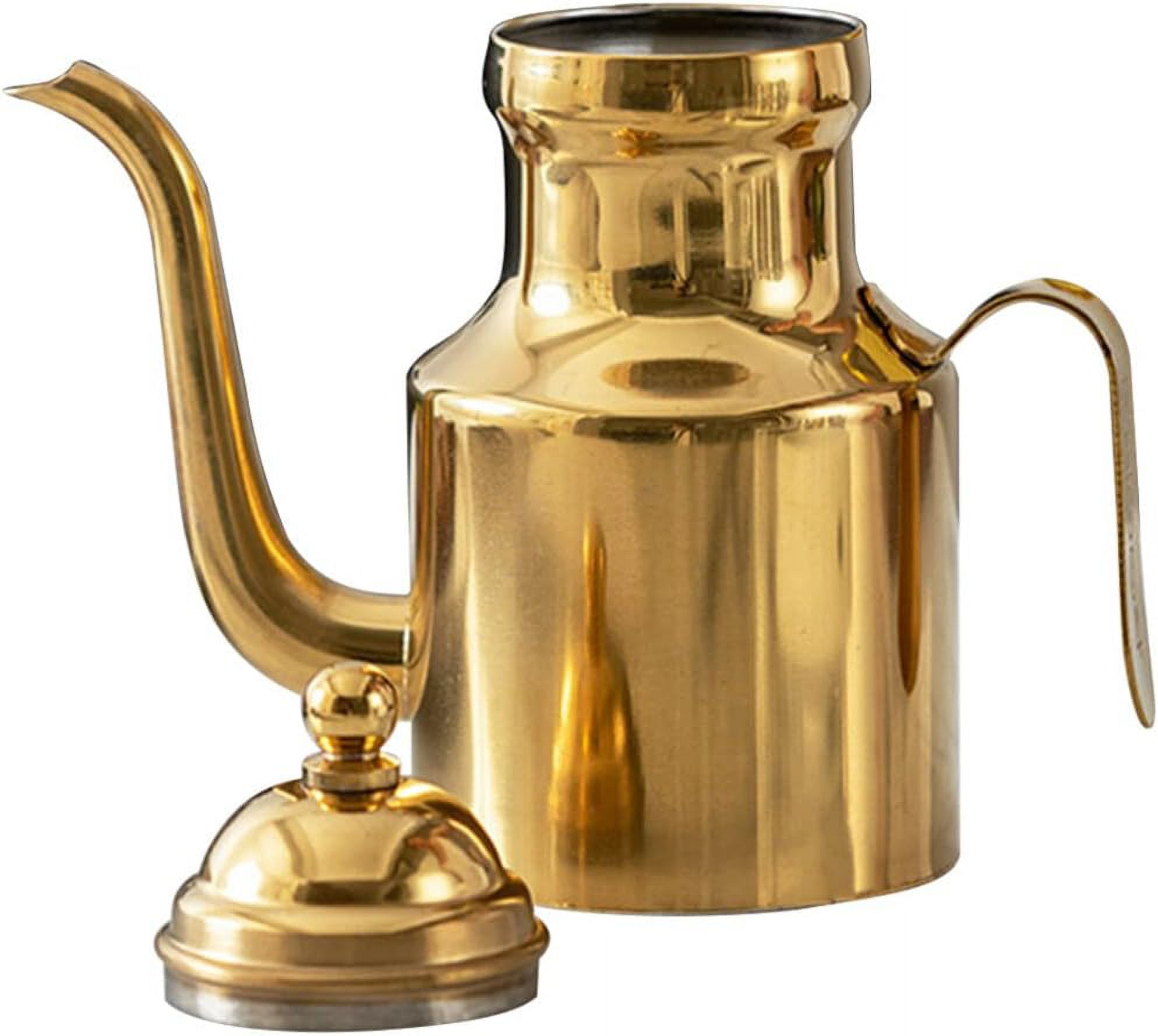 Stainless Steel Oil Dispenser Bottle,Large Olive Oil Storage Container ...