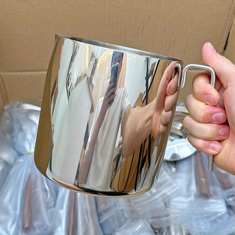 Stainless Steel Oil Filter Pot with Lid & Strainer - Large Capacity ...