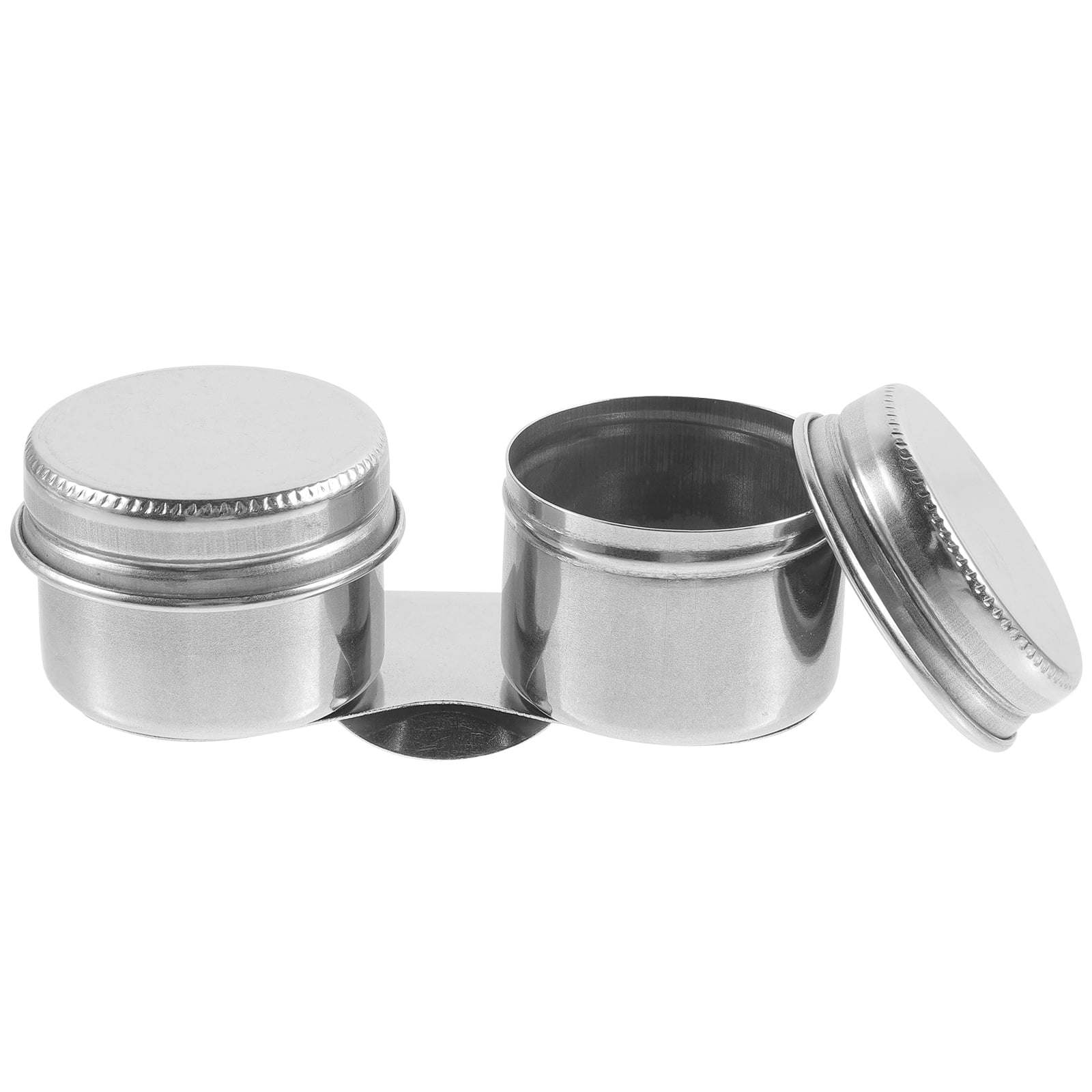 Double Dipper Palette Cup Stainless Steel Artist Palette Clip Container ...