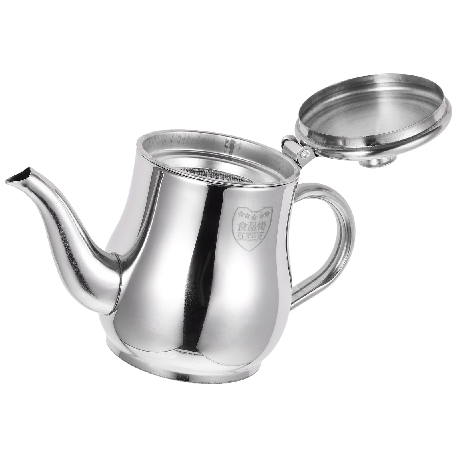 Qiysamall Stainless Steel Oil Pot Grease Strainer and Container Oil ...