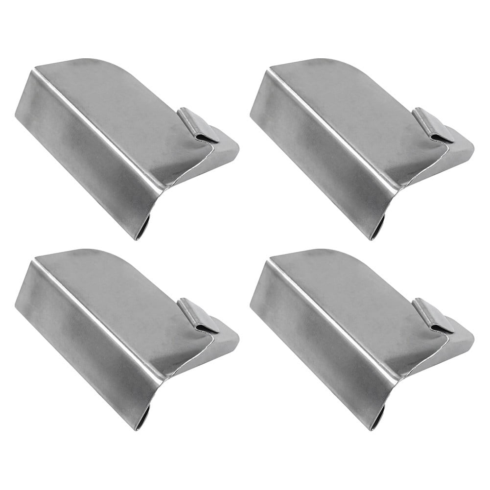 Stainless Steel Overlock Machine Anti-Curling Edge Guide 4-Pack for ...