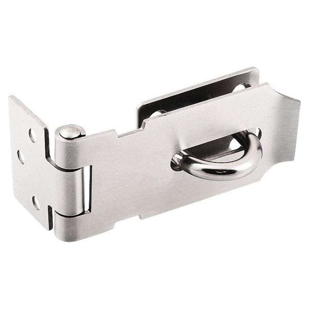 Stainless Steel Padlock Hasp, Heavy Duty Latch and Staple with Screws ...