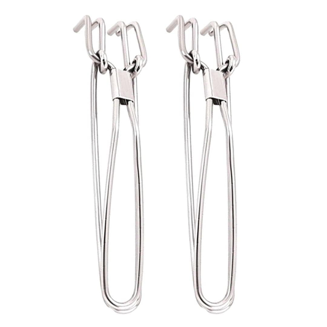 Stainless Steel Pakkad Sansi Wire Tong chimta Kitchen Grip Home Use ...