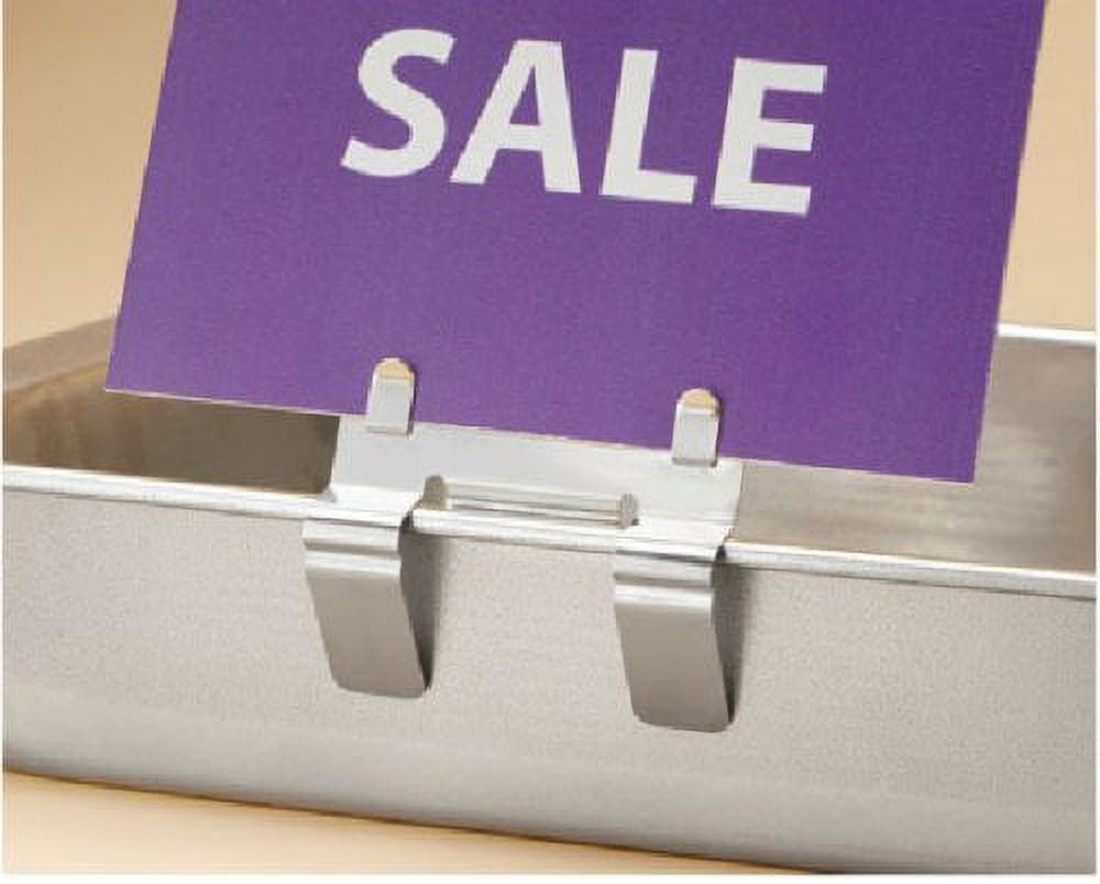 Stainless Steel Pan Clip, Metal Food Tray Label Sign Holder for Bake ...
