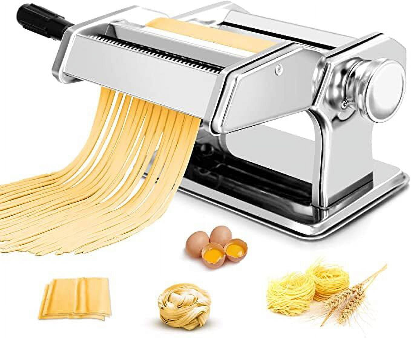 Stainless Steel Pasta Lasagna Spaghetti Tagliatelle Ravioli Maker ...