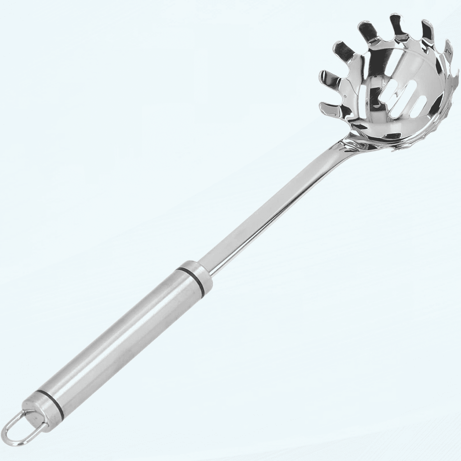Stainless Steel Pasta Server,Spaghetti Server,Pasta Fork with Ergonomic ...