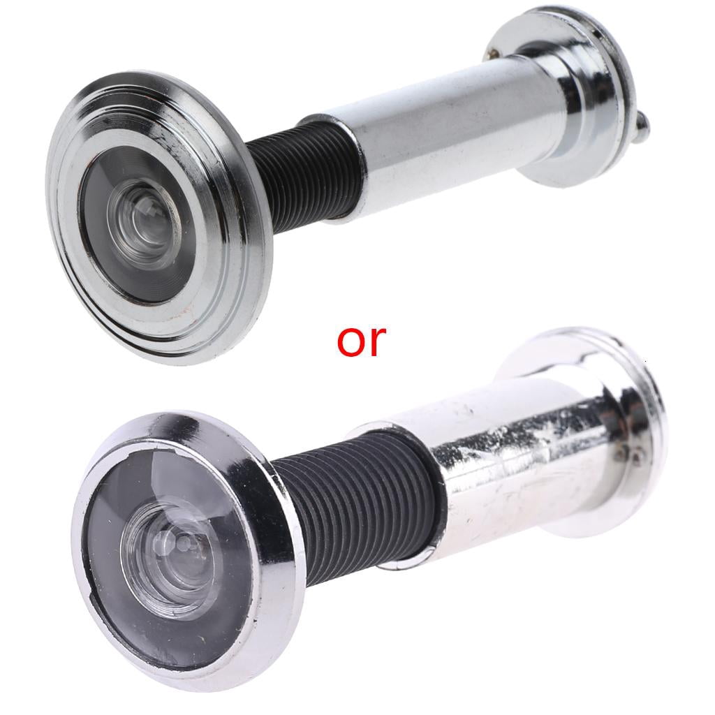 Stainless Steel Peephole for Front Door with Privacy Cover Hidden ...