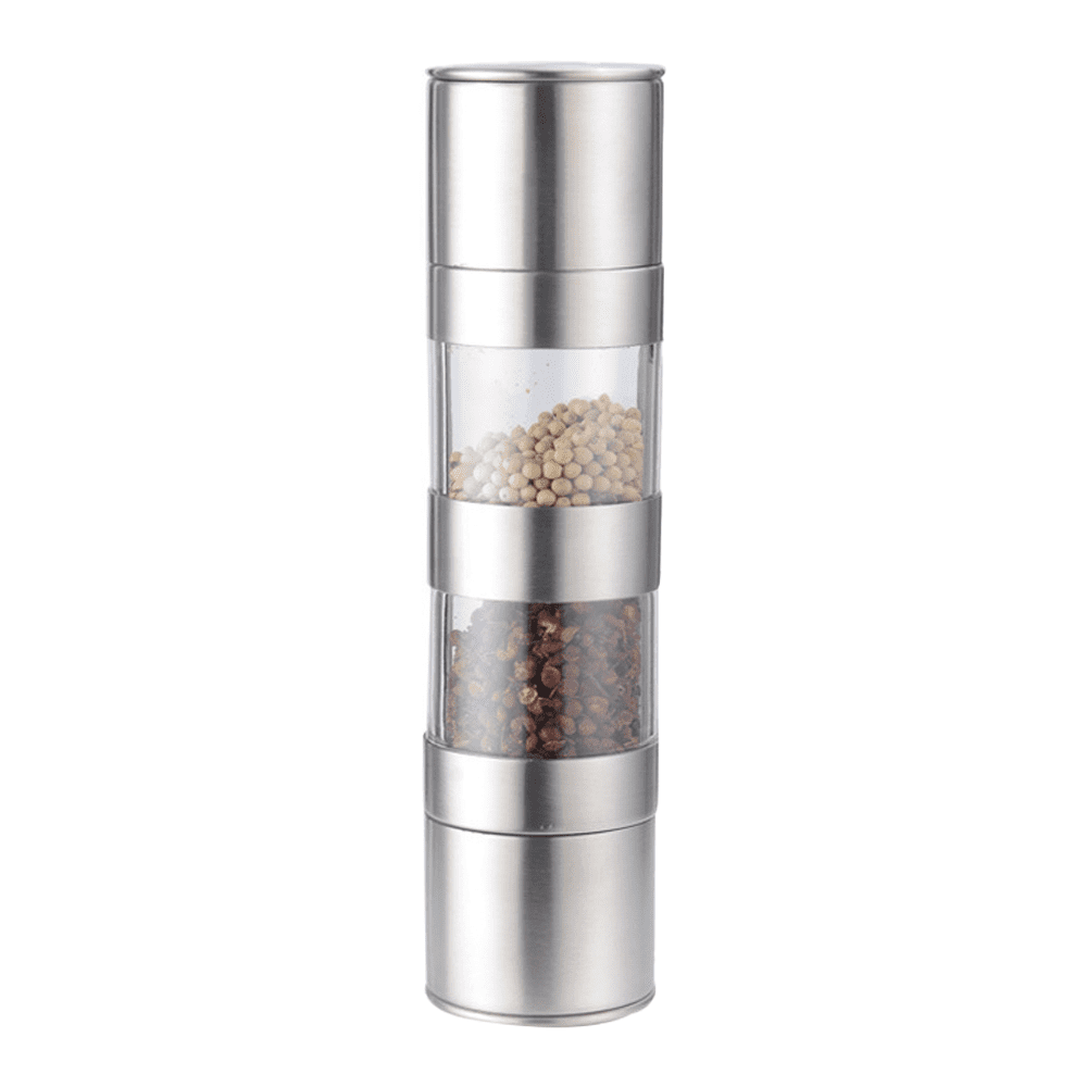 Stainless Steel Pepper Mill Stainless steel pepper mill grinder black ...