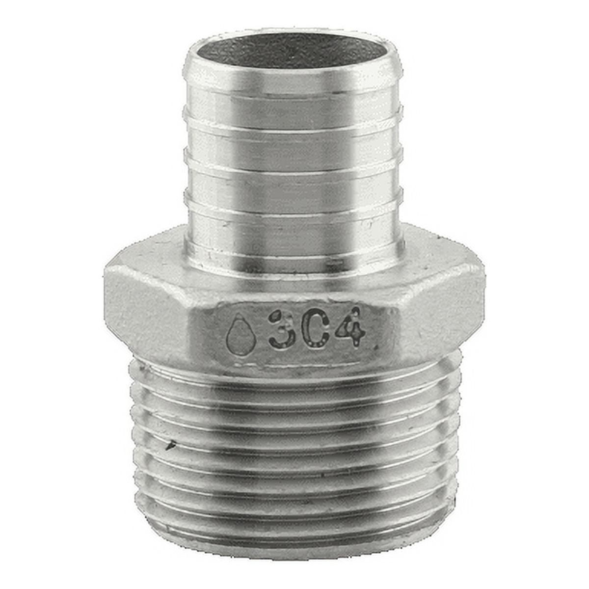 Stainless Steel Pex x Male 3/4" - Walmart.com