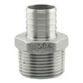 Boshart Industries SSPEX-MA07 3/4 Inch Crimp PEX x MPT Stainless Steel ...