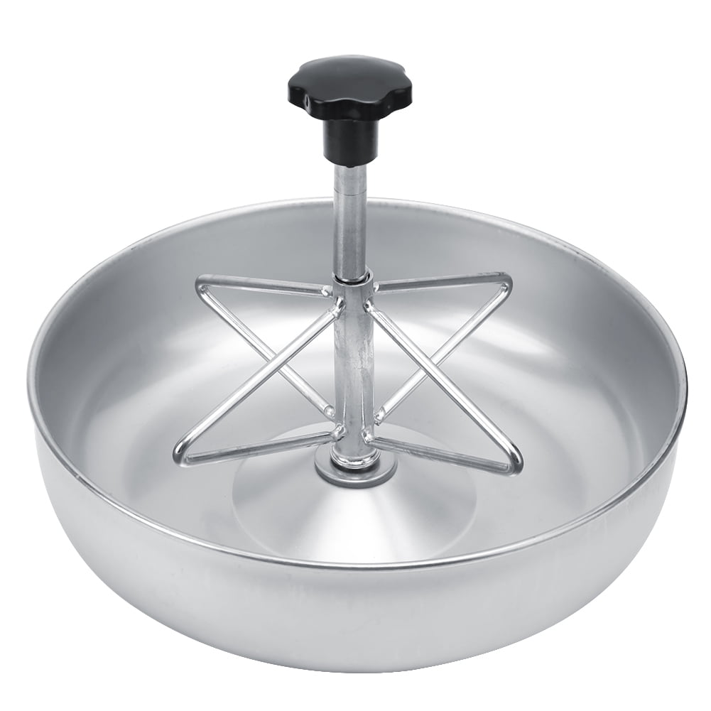 Stainless Steel Piglet Feed Bowl Pig Food Container with Plastic Trough ...