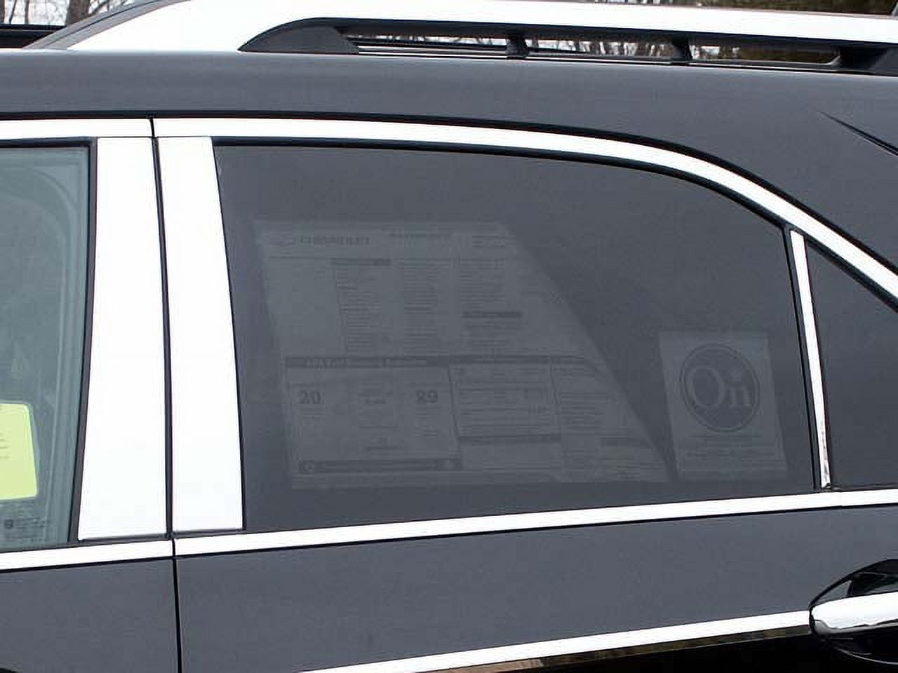 Stainless Steel Pillar Trim 6Pc Fits 2010-2017 Chevrolet Equinox ...