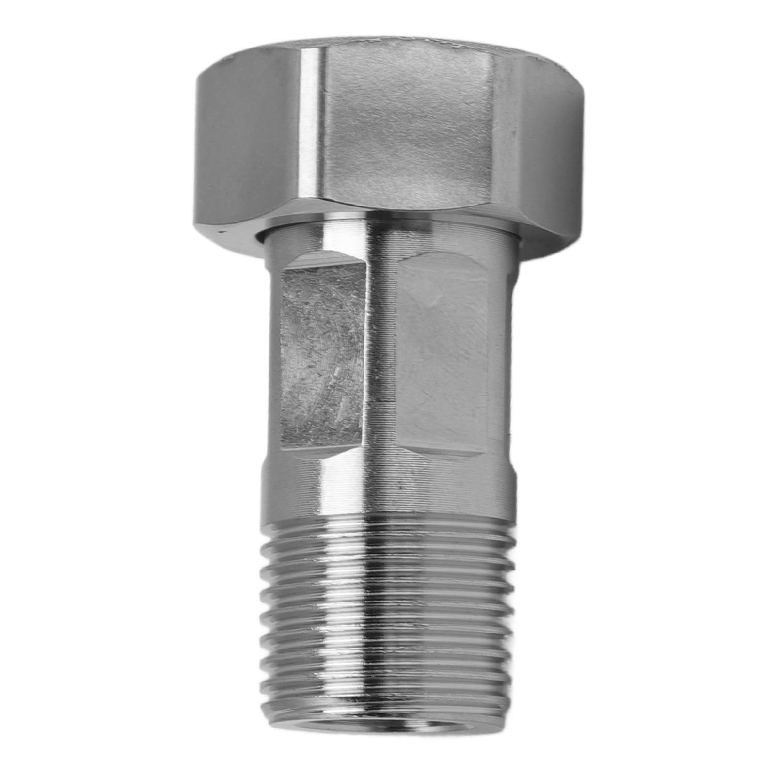 Stainless Steel Pipe Fitting Plumbing Butt Joint Adapter Spa Hot Tub ...