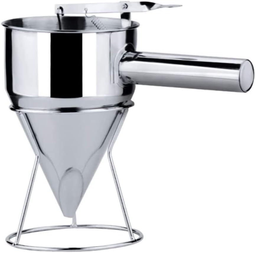 Stainless Steel Piston Funnel Octopus Balls Funnel Batter Dispenser ...