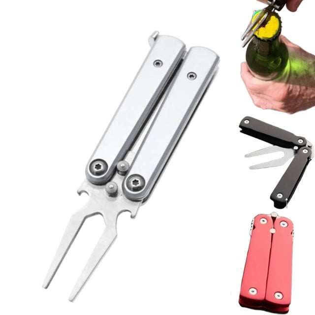 Stainless Steel Pitch Mark Repair Tool Metal 2025 1PC Golf Green Repair ...