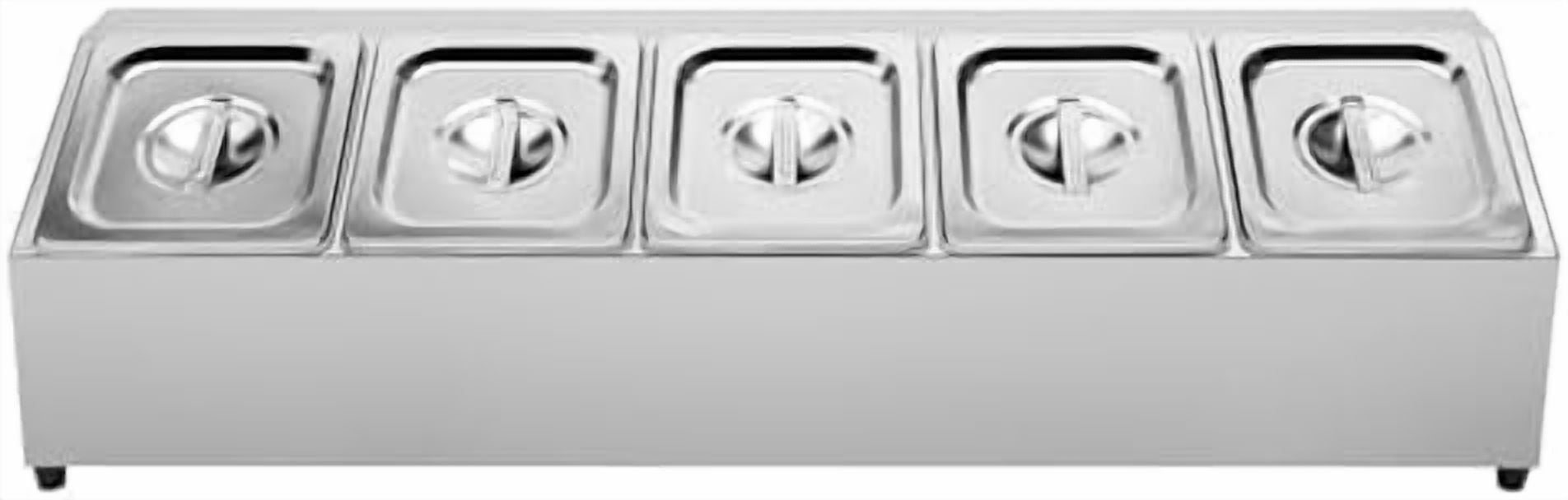 Stainless Steel Pizza Topping Station, Commercial Spice Rack Set ...