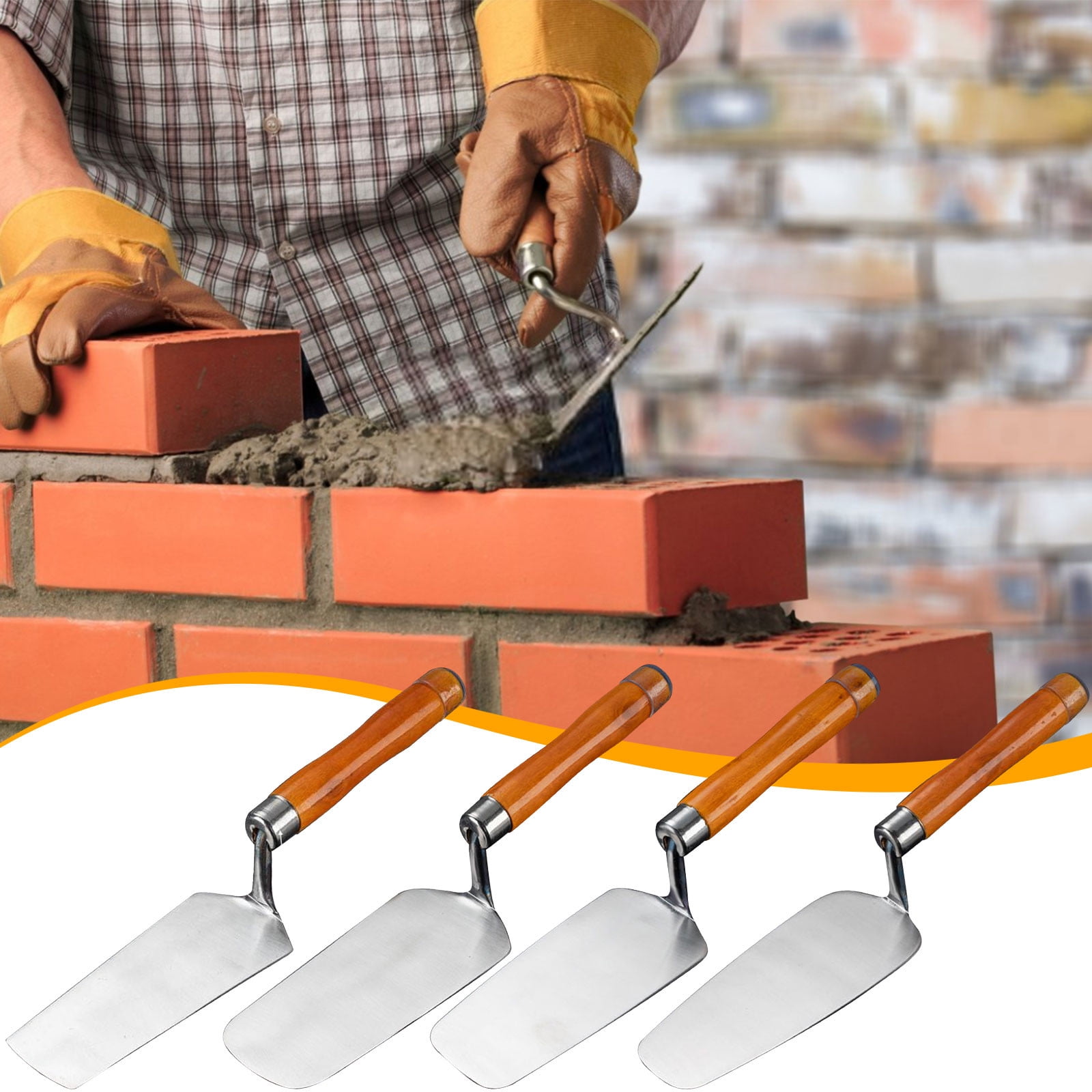 Stainless Steel Plaster Finishing Trowel, Metal Concrete Tools ...