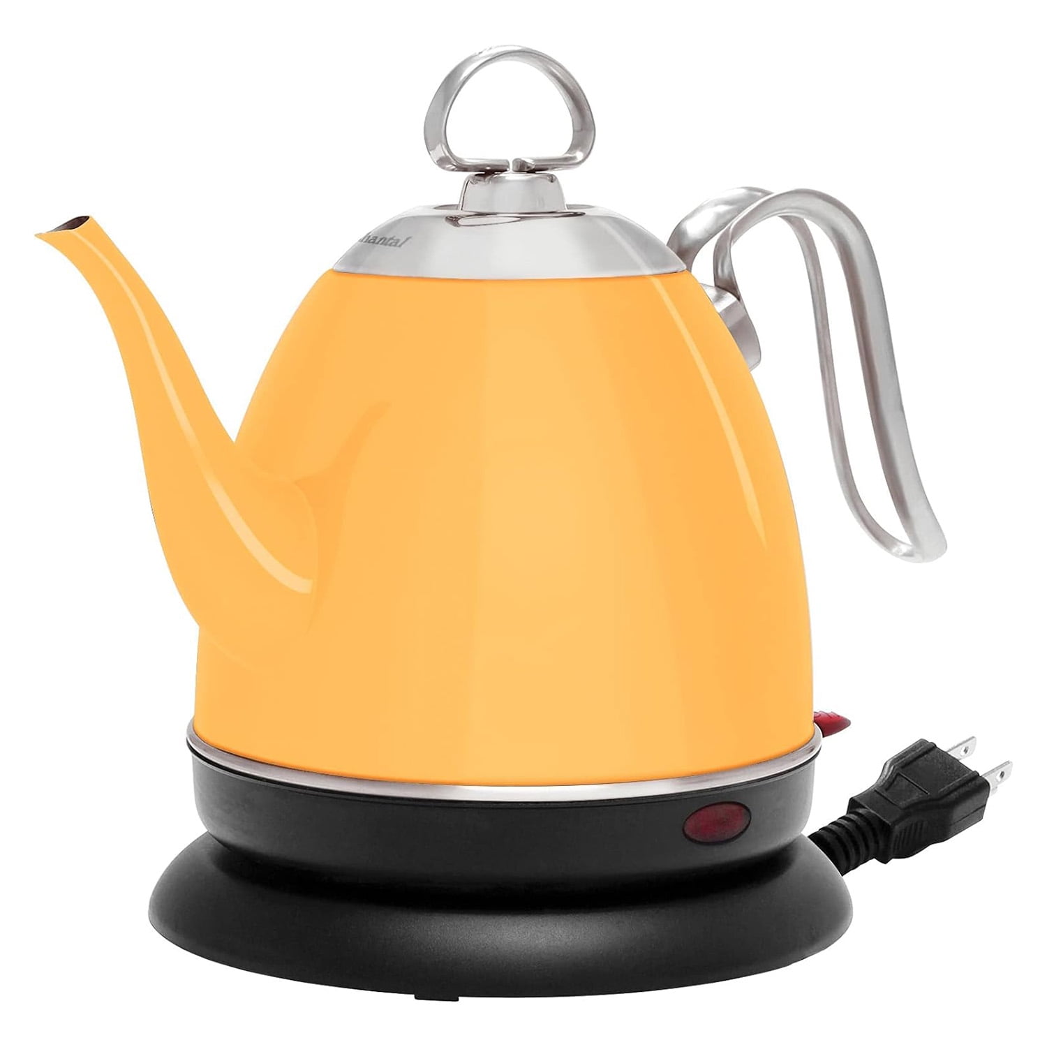 Chantal Mia Ekettle Electric Water Kettle, 32 ounce, Marigold - Walmart.com