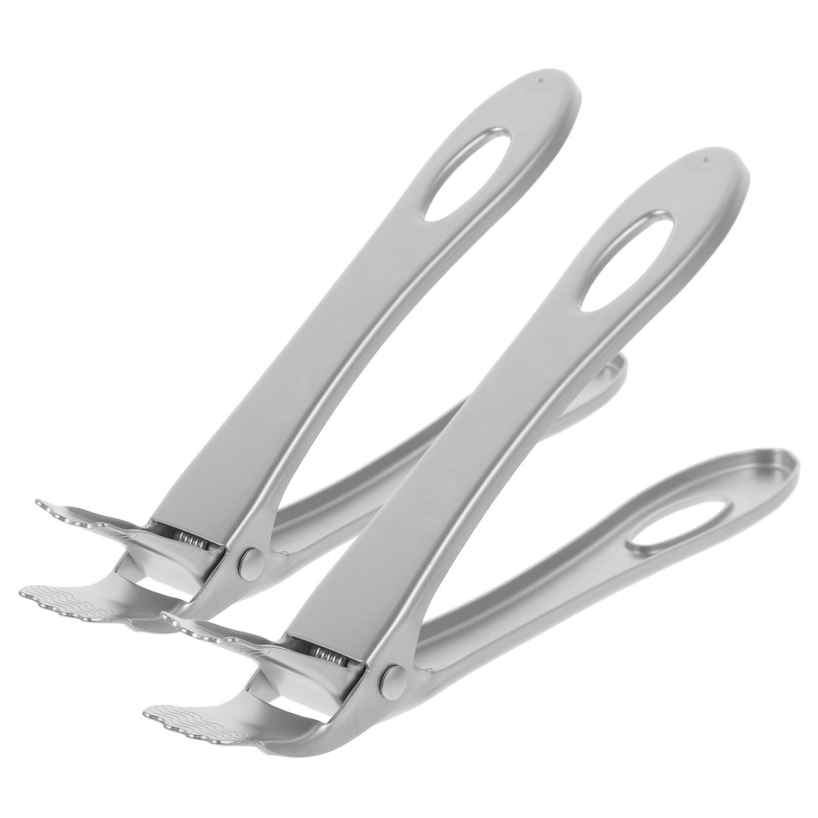 Stainless Steel Plate Tongs Crockery Holder Hot Dish Removal Clamp ...