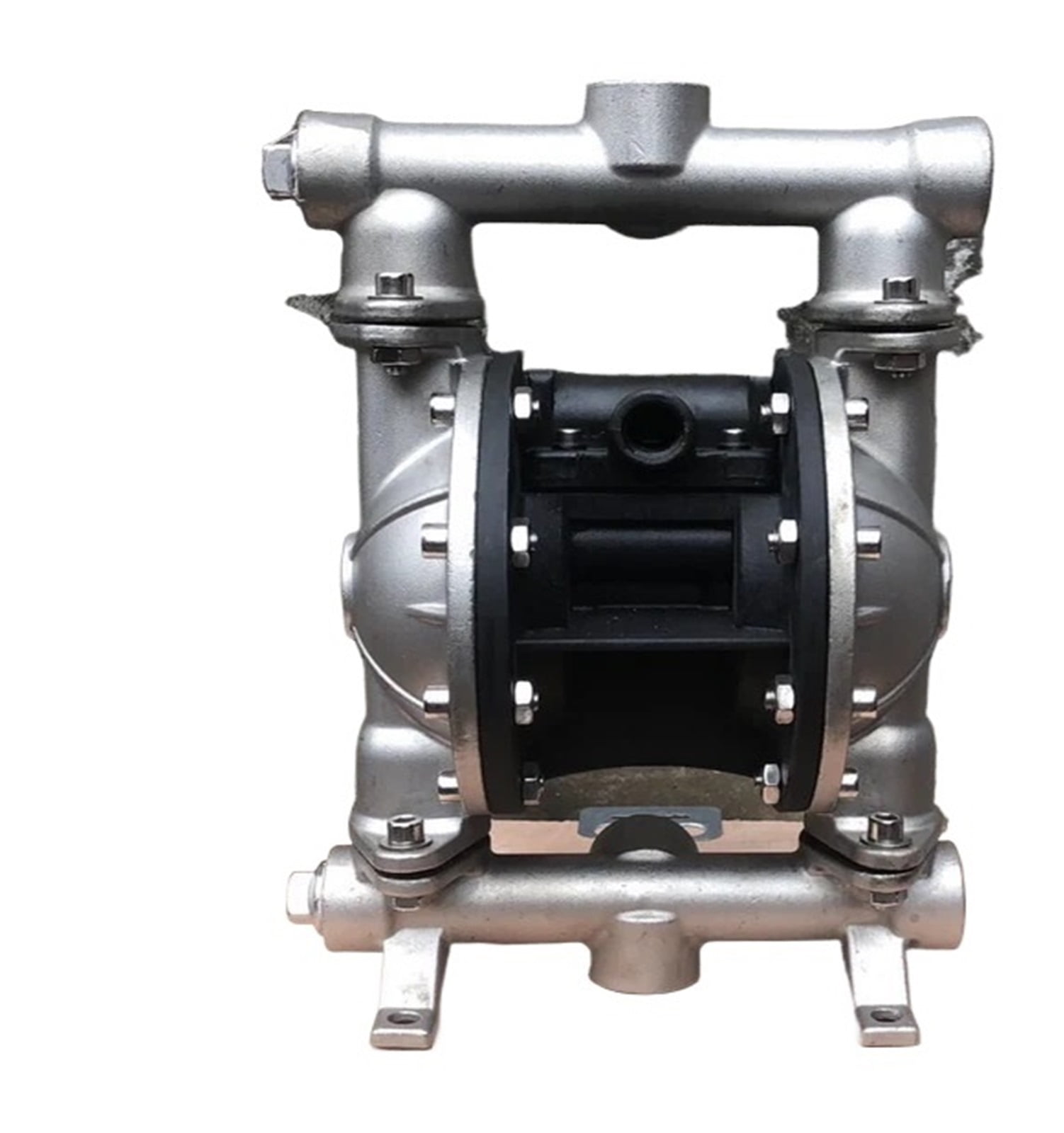 Stainless Steel Pneumatic Air Operated Double Diaphragm Pump QBY3-20/25, Corrosion-Resistant ...