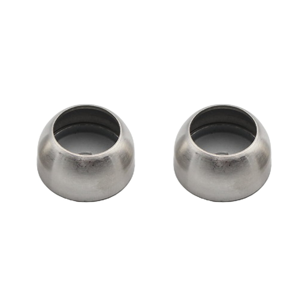 Stainless Steel Pole Socket Flange Rod Holder Wall Mount Pipe Bracket ...
