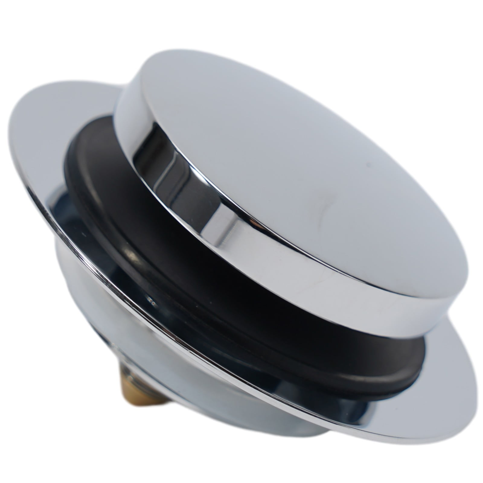 Stainless Steel Pop-Up Bounce Core Sink Drains Stopper Wash Basin Drain ...