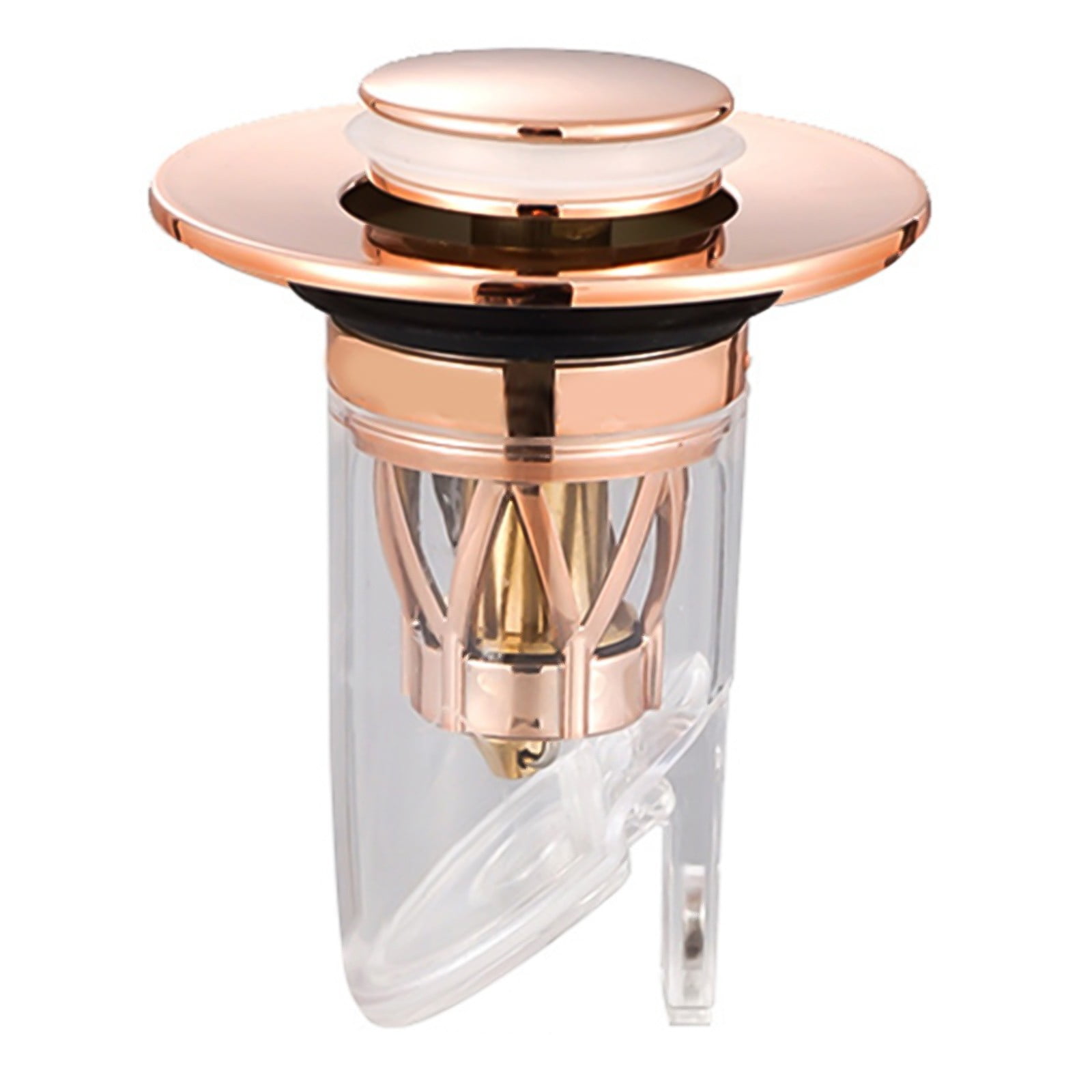 Stainless Steel Pop-Up Bounce Core Universal Basin Drain Filter Hair ...