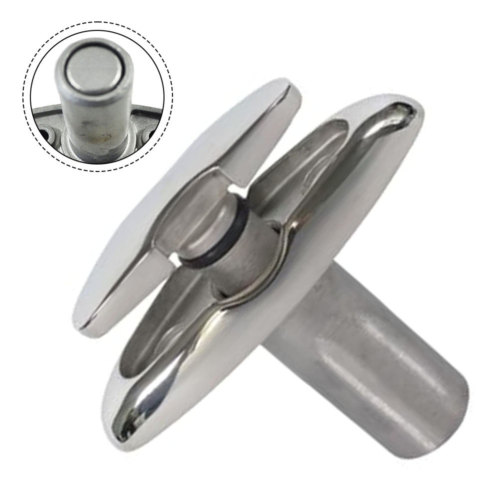 Stainless Steel Pop-up Mini Cleat Hook Mooring 316 Yacht Boat Deck ...